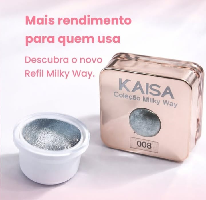 Refil Gel Milky Way - Kaisa Nails